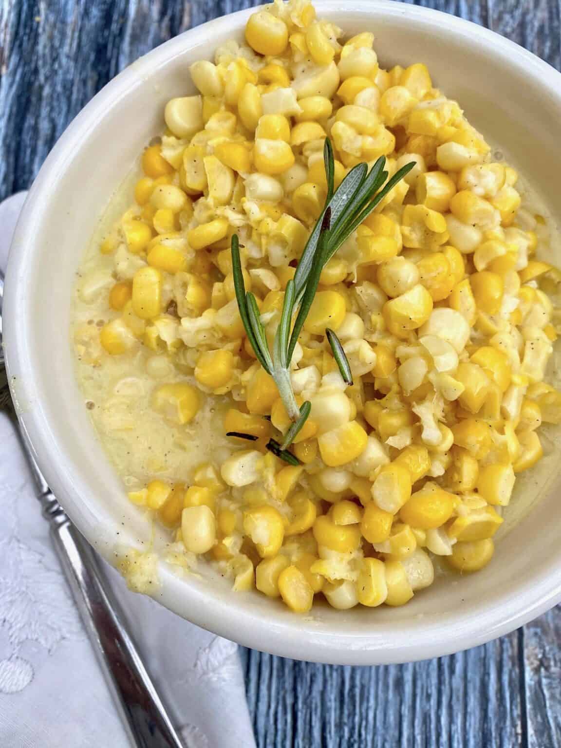 Creamed Corn - crinkledcookbook.com