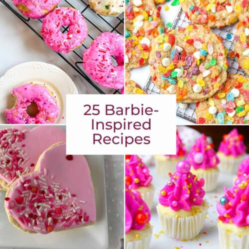 25 Barbie-Inspired Recipes - Crinkled Cookbook