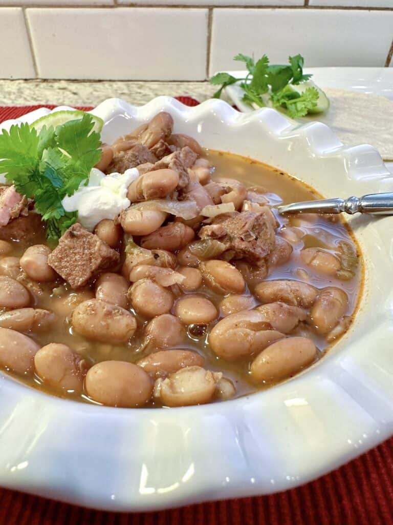 Pinto Bean Chili - Crinkled Cookbook