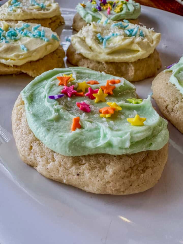 Old Fashioned Sour Cream Cookies - Crinkled Cookbook