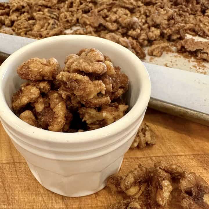Spiced Walnuts - Crinkled Cookbook