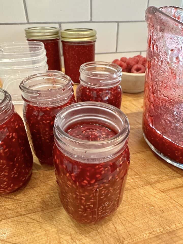 Easy Raspberry Jam (No Pectin, No Canning) - Crinkled Cookbook