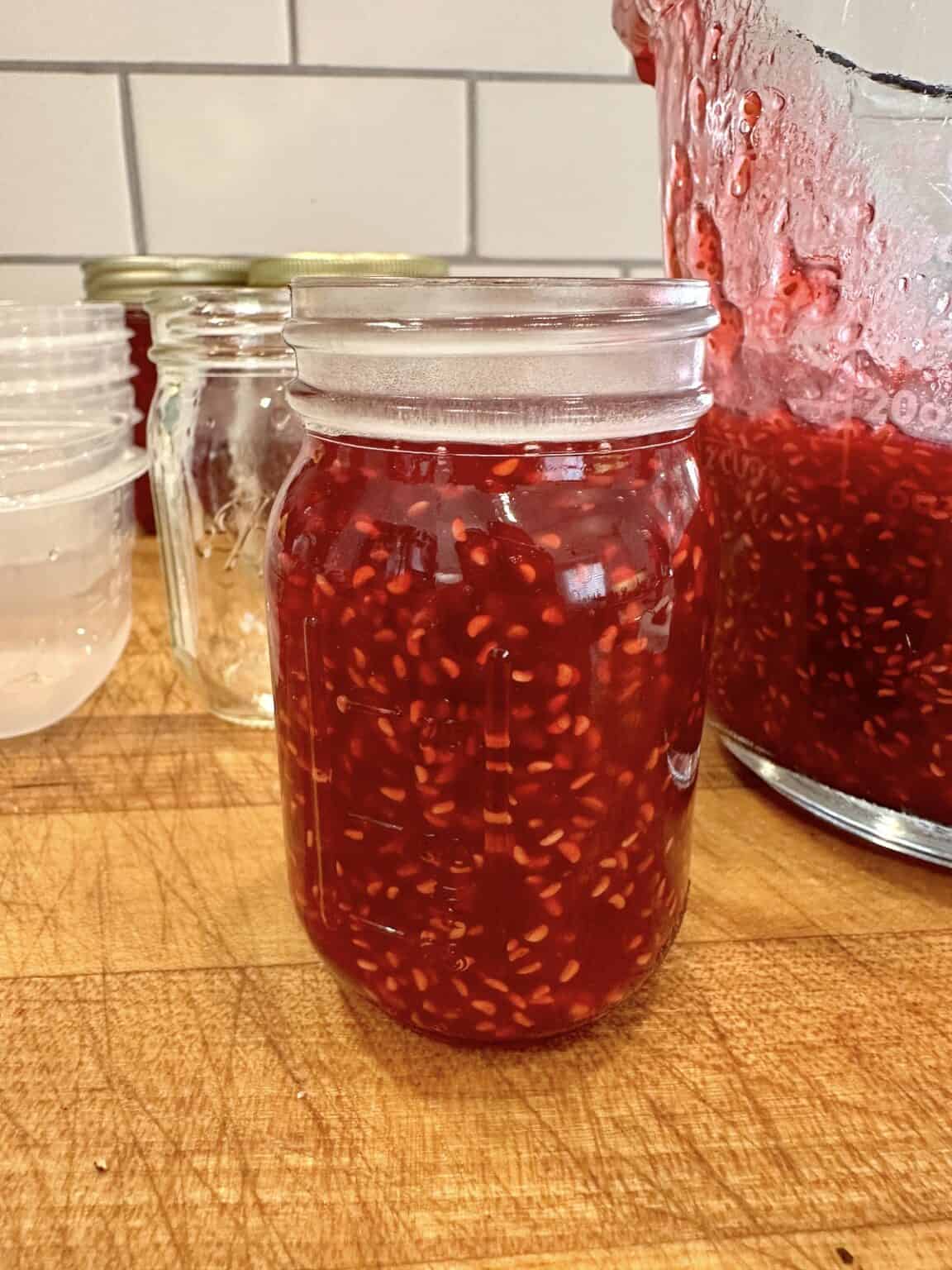 Easy Raspberry Jam (No Pectin, No Canning) - Crinkled Cookbook