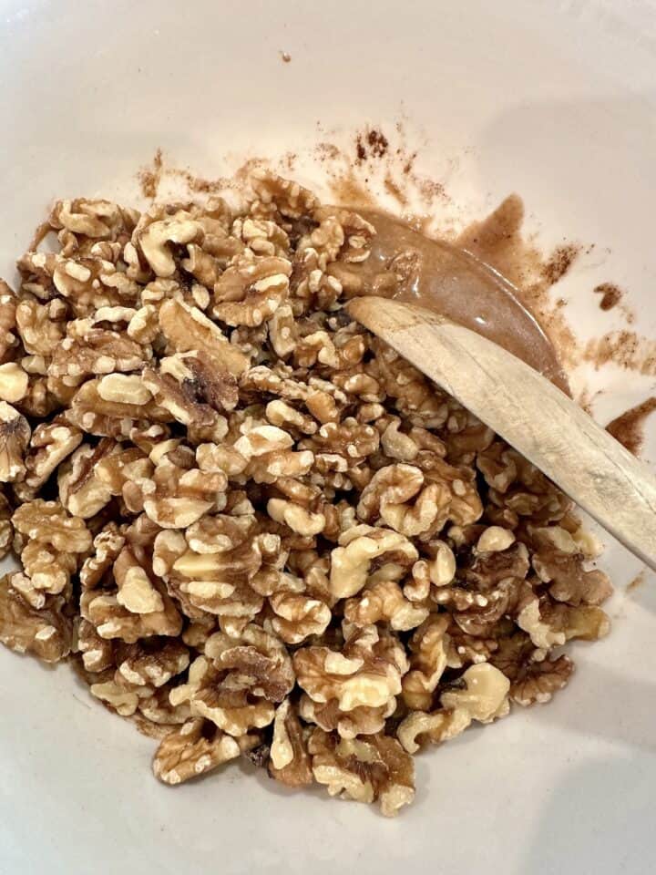 Spiced Walnuts - Crinkled Cookbook