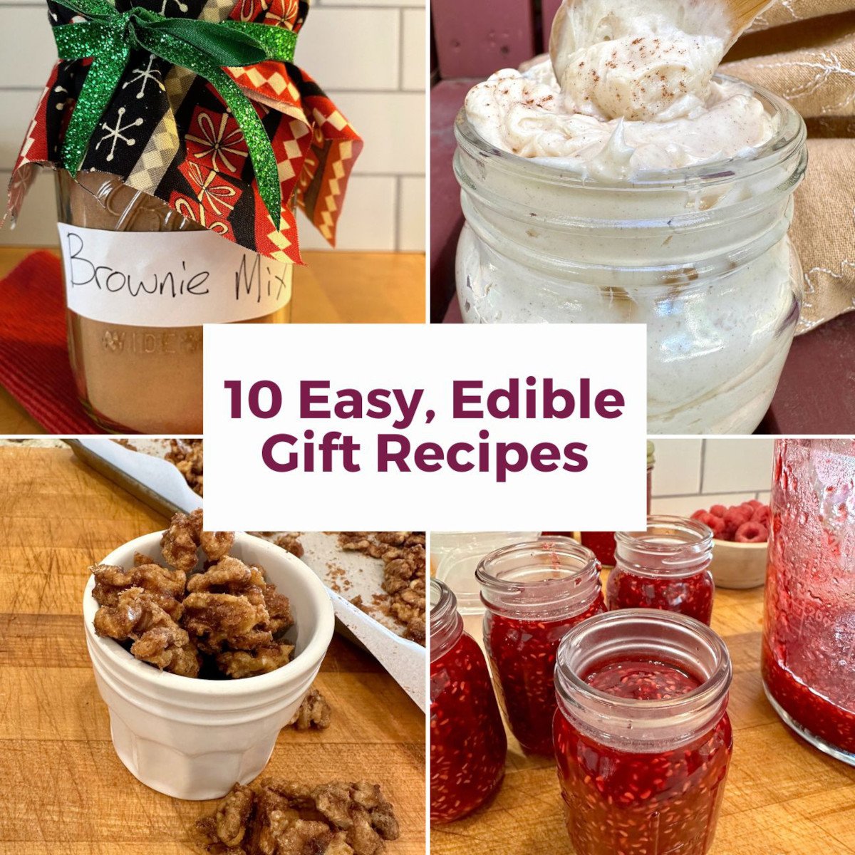 10 Easy, Edible Gift Recipes - Crinkled Cookbook
